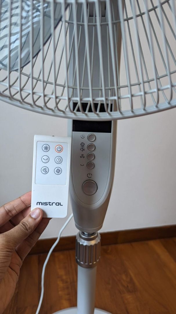 Mistral Remote Controlled fan, Furniture & Home Living, Lighting & Fans ...