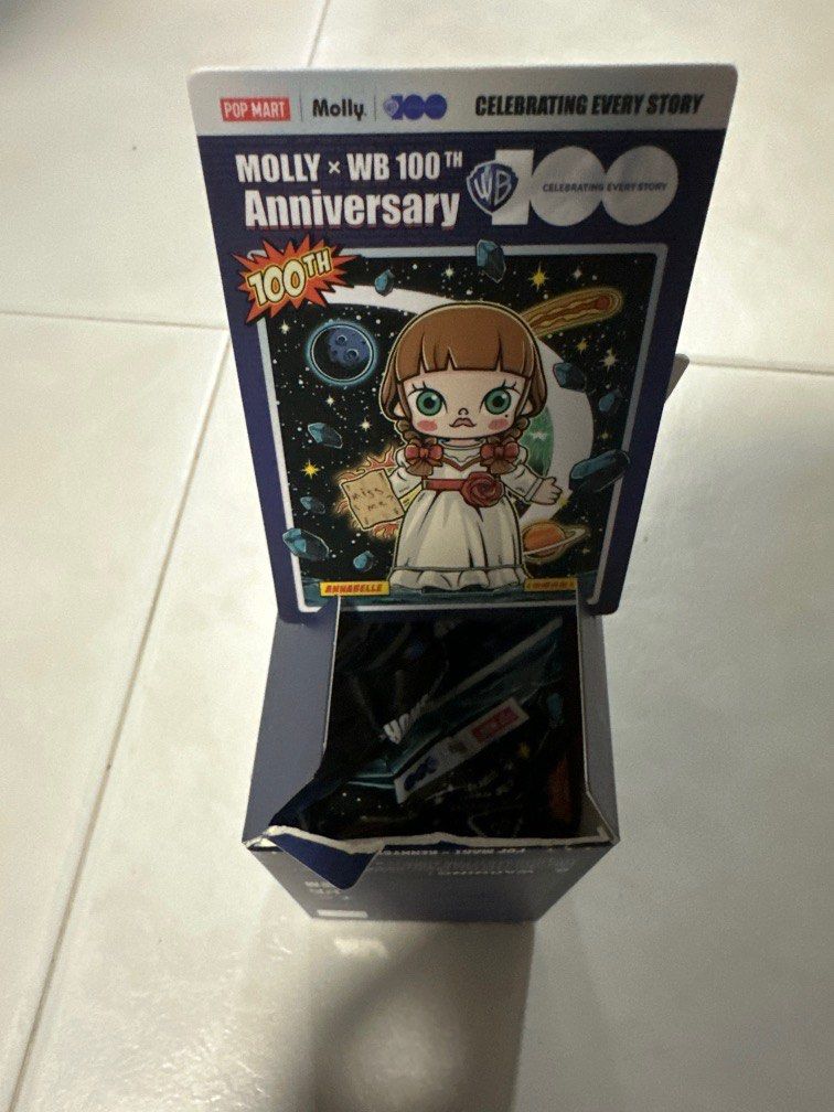 Popmart Molly WB 100th Anniversary (Annabelle), Hobbies & Toys, Toys ...