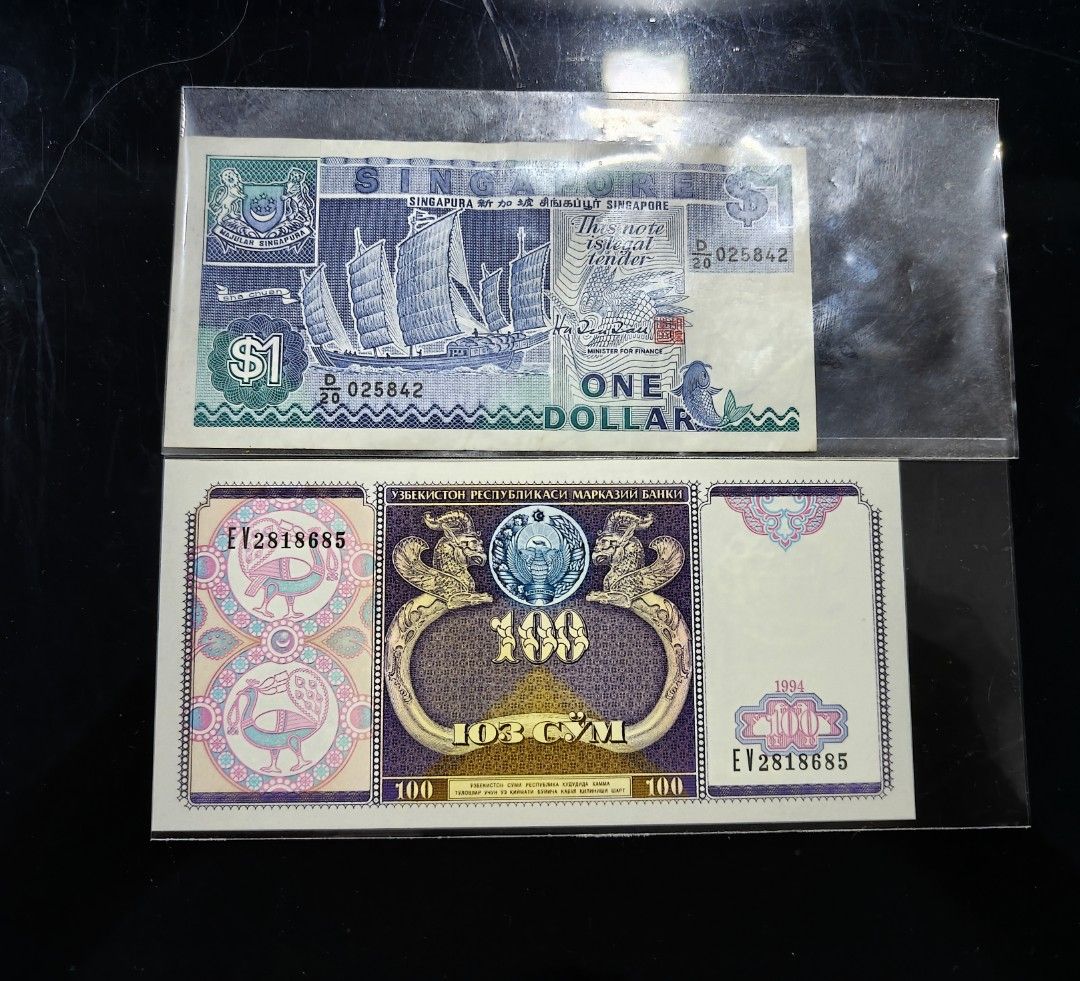 Mongolia 194 100 Sum Banknote Currency UNC, Hobbies & Toys, Memorabilia ...