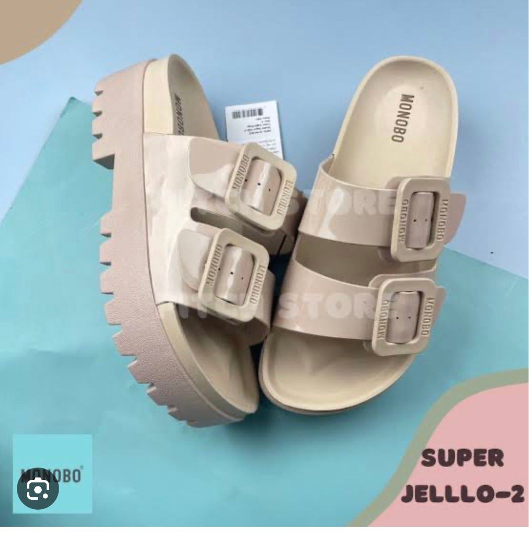 Monobo super jello 2, Women's Fashion, Footwear, Flats & Sandals on ...