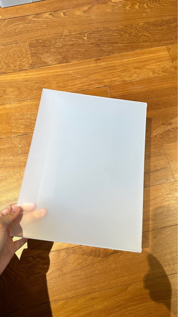 MUJI PP Stand File Box A4, Furniture & Home Living, Home Improvement ...