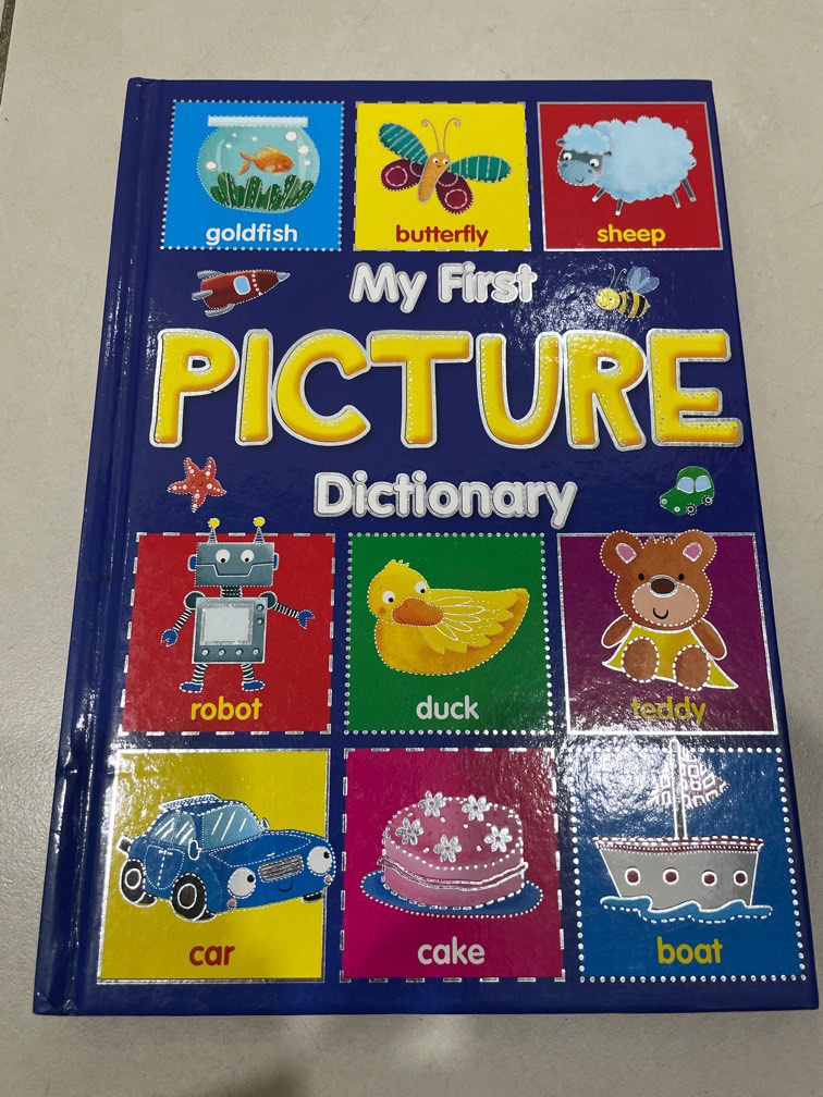 my first picture dictionary, Hobbies & Toys, Books & Magazines ...