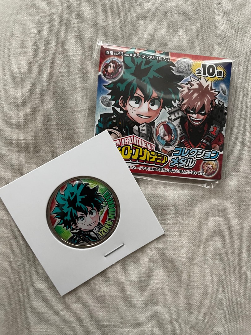 My Hero Academia MHA Deku Metal Coin, Hobbies & Toys, Toys & Games on ...