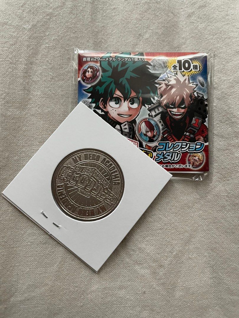 My Hero Academia MHA Deku Metal Coin, Hobbies & Toys, Toys & Games on ...