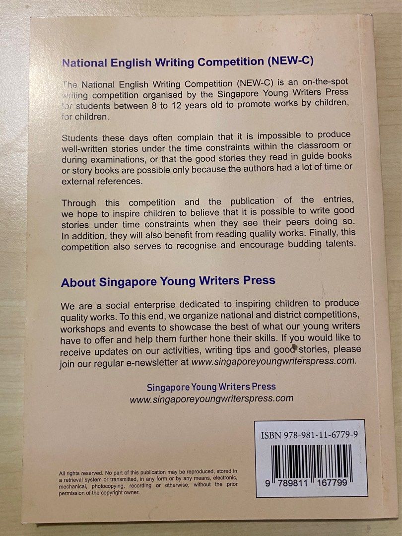 National English Writing Competition Book, Hobbies & Toys, Books ...