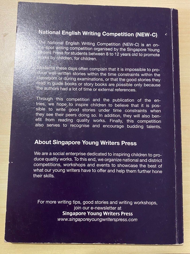 National English Writing Competition Book, Hobbies & Toys, Books ...