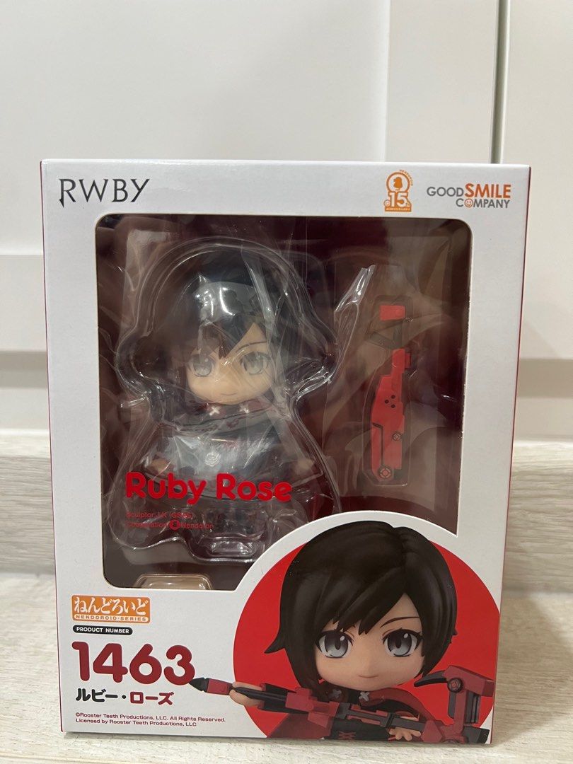Nendoroid 1463 Ruby Rose RWBY, Hobbies & Toys, Toys & Games on Carousell