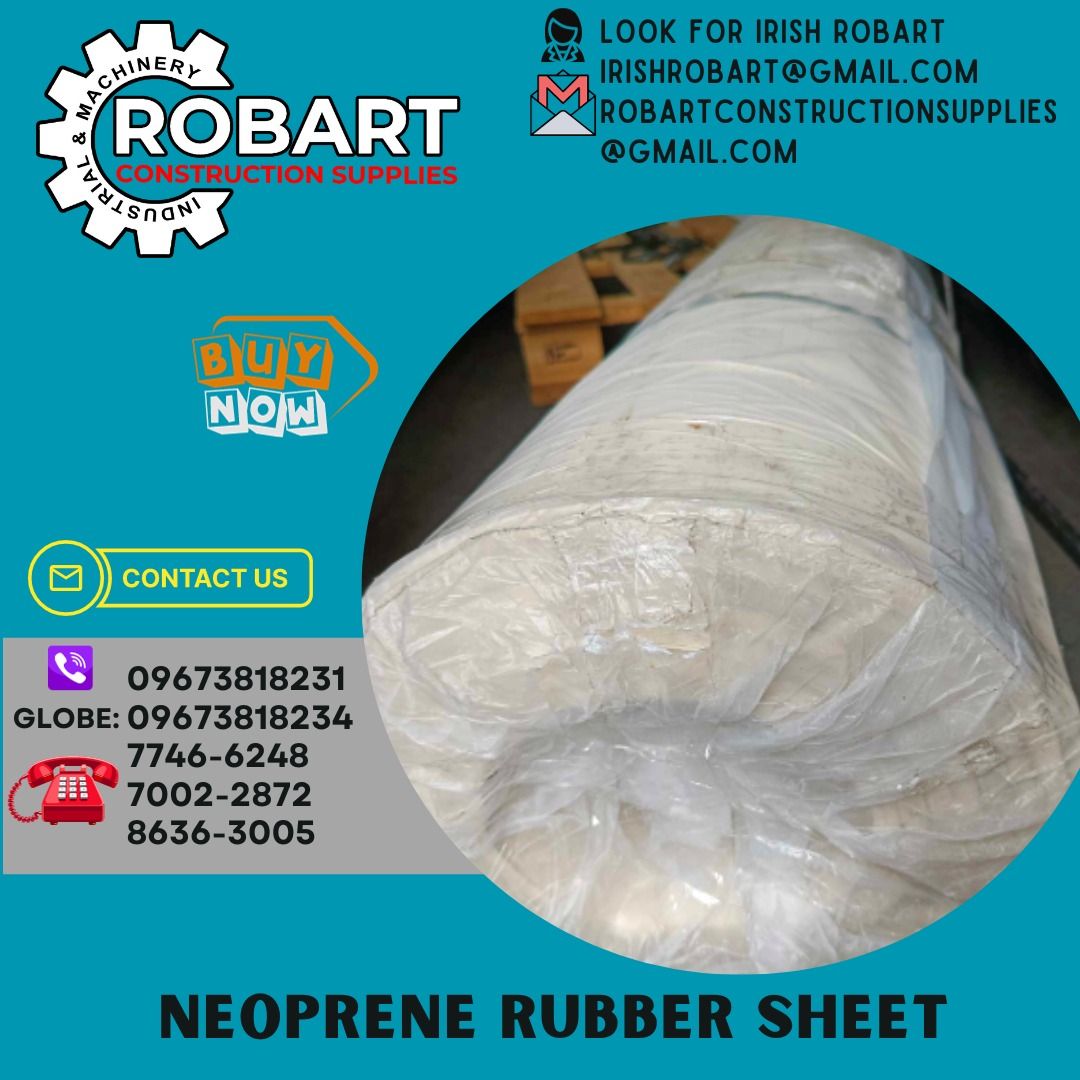 Neoprene Rubber Sheet, Commercial & Industrial, Construction Tools ...