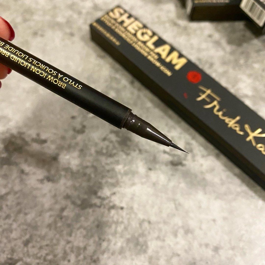 New SheGlam x Frida Kahlo Brow Icon Liquid Brow Pen, Beauty & Personal ...