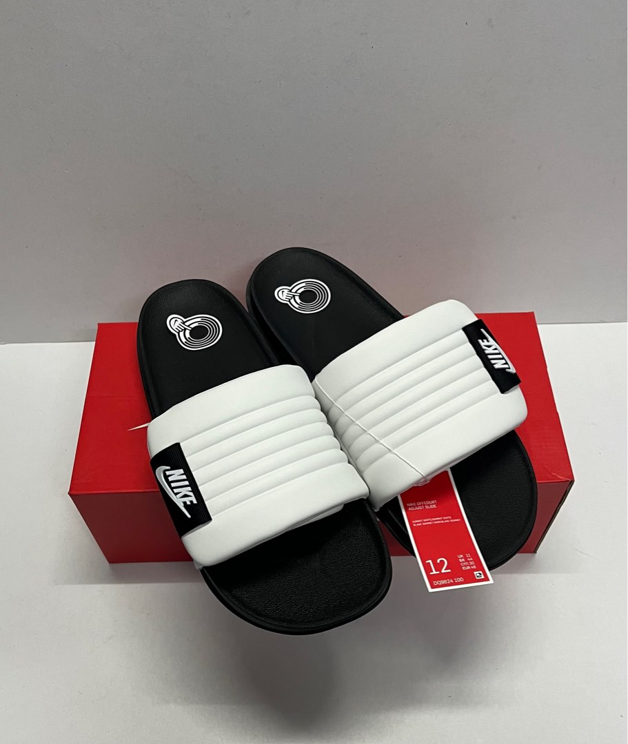 Nike Offcourt Adjust Slides Summit White | US 12 |, Men's Fashion ...