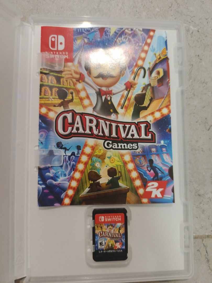 Nintendo SWITCH Carnival Games, Video Gaming, Video Games, Nintendo on ...