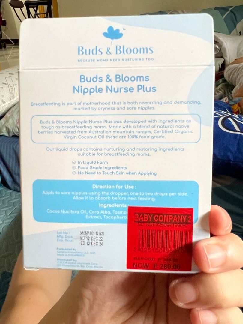Nipple Nurse Plus | Buds and Blooms, Babies & Kids, Maternity Care on Carousell