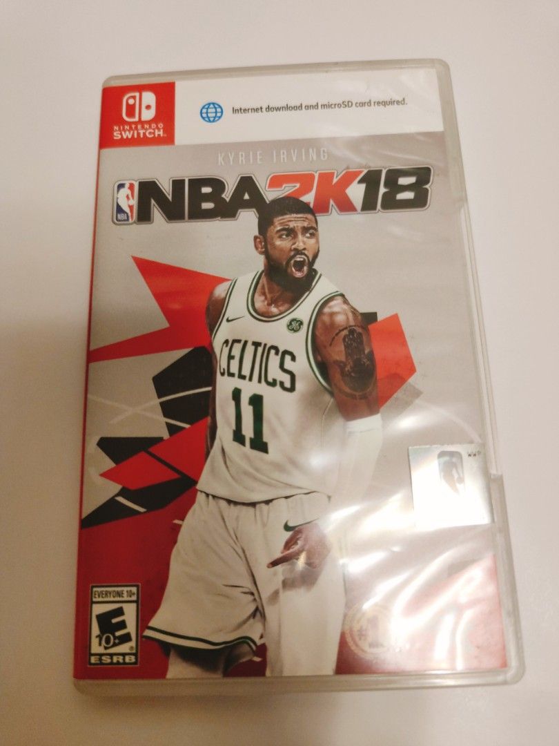 Nitendo 任天堂 Switch game 遊戲 NBA 2K18, 電子遊戲, 電子遊戲, Nintendo 任天堂 - Carousell