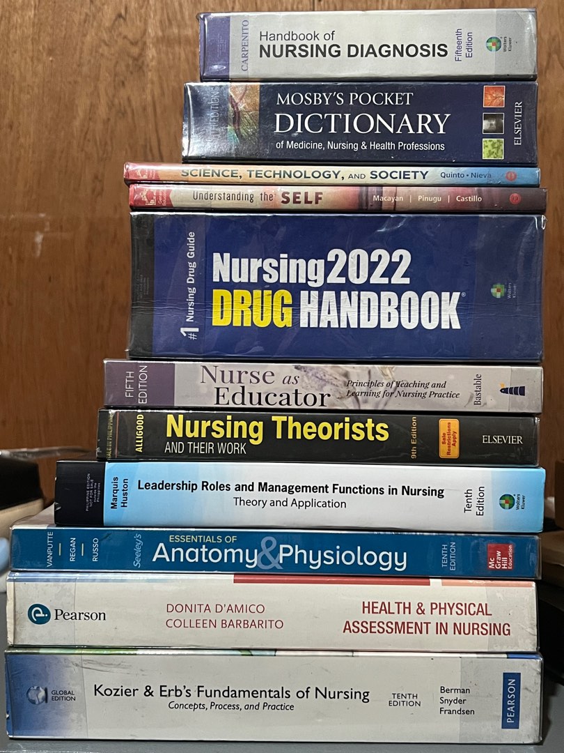 Nursing Books Bundle, Hobbies & Toys, Books & Magazines, Textbooks on ...