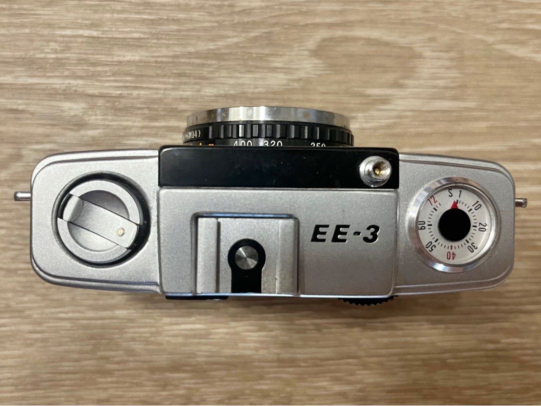 Olympus Pen EE3 半格 底片傻瓜相機 旁軸相機 ee3 瑕疵機, 相機攝影, 相機在旋轉拍賣