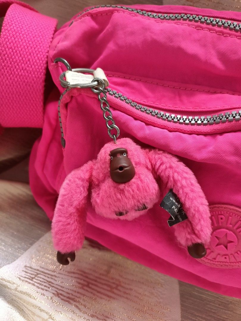 Original Kipling Neon pink bag, Women's Fashion, Bags & Wallets, Cross ...