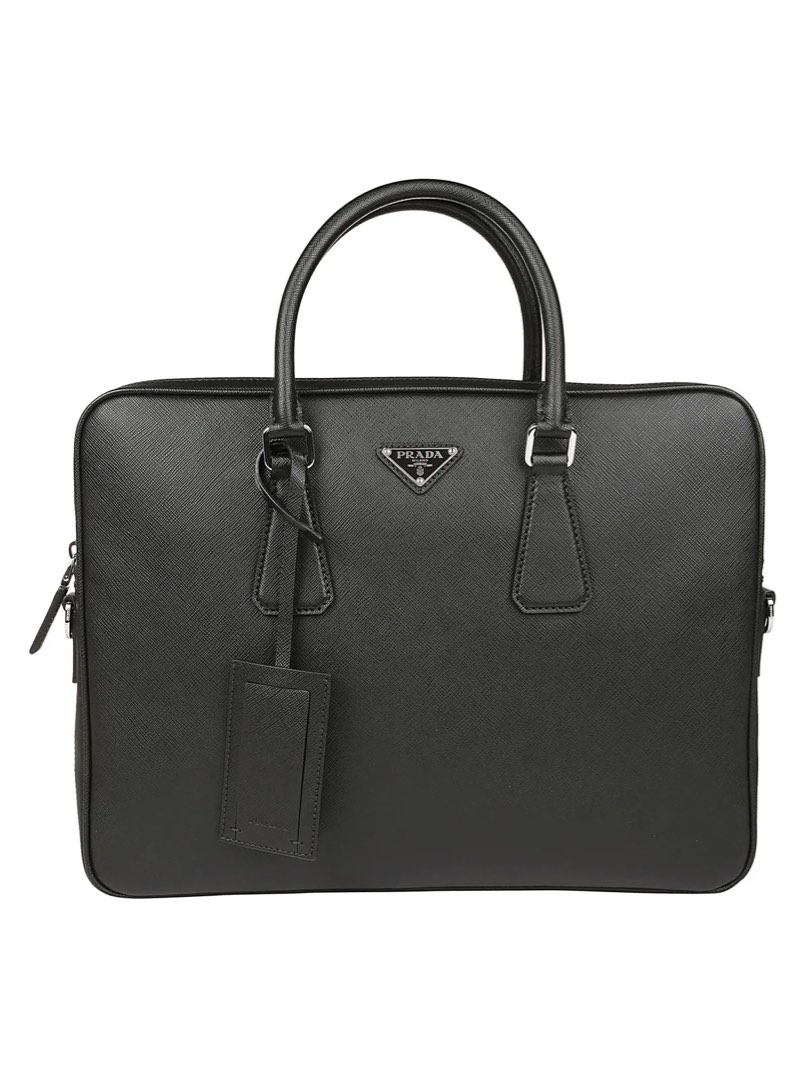 Original Prada Laptop Bag in Saffiano Leather, Luxury, Bags & Wallets ...