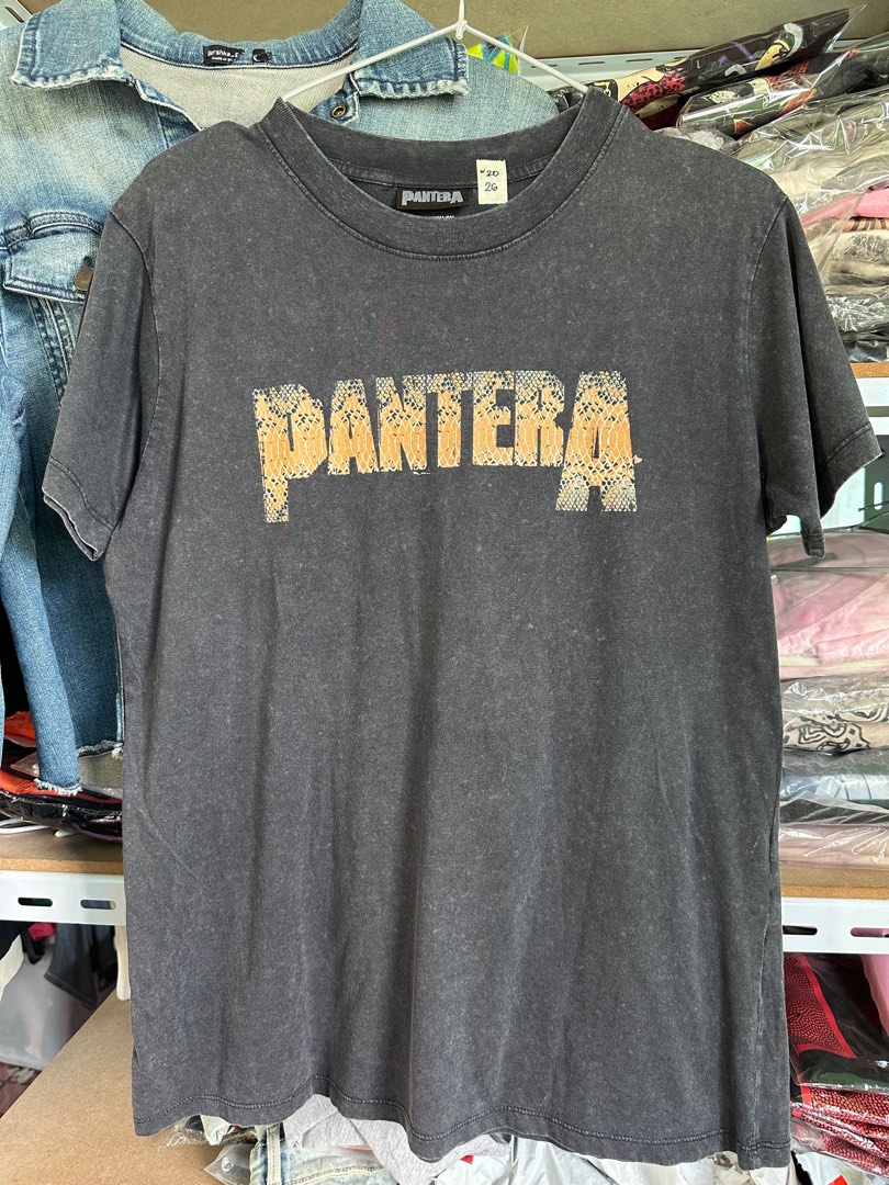 PANTERA Band Tee, Women's Fashion, Tops, Shirts on Carousell