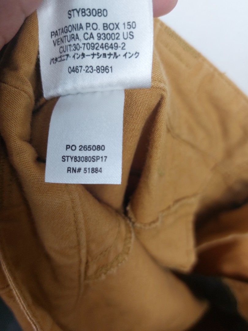 Patagonia 30, Men's Fashion, Bottoms, Trousers on Carousell