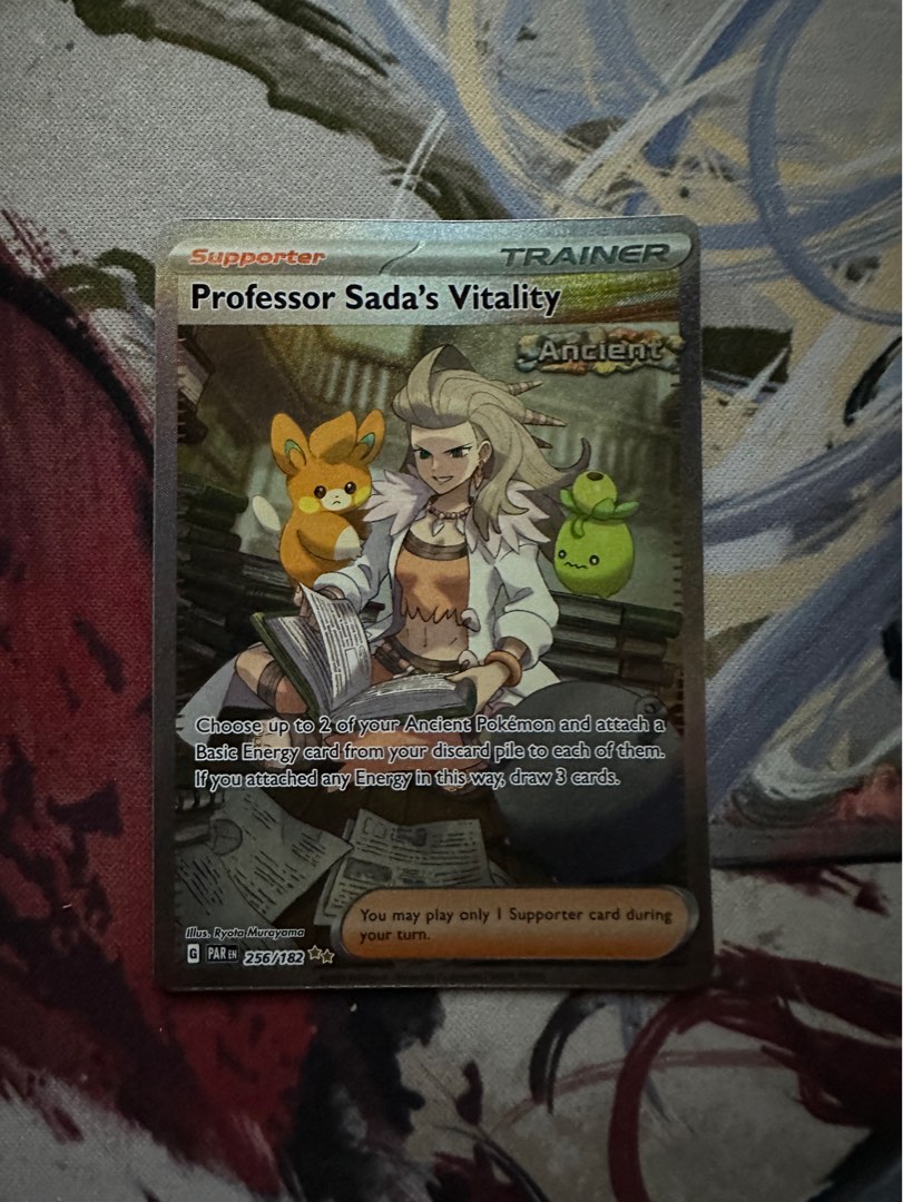 [PKM] Pokemon TCG SV04 Paradox Rift - Professor Sada’s Vitality ...