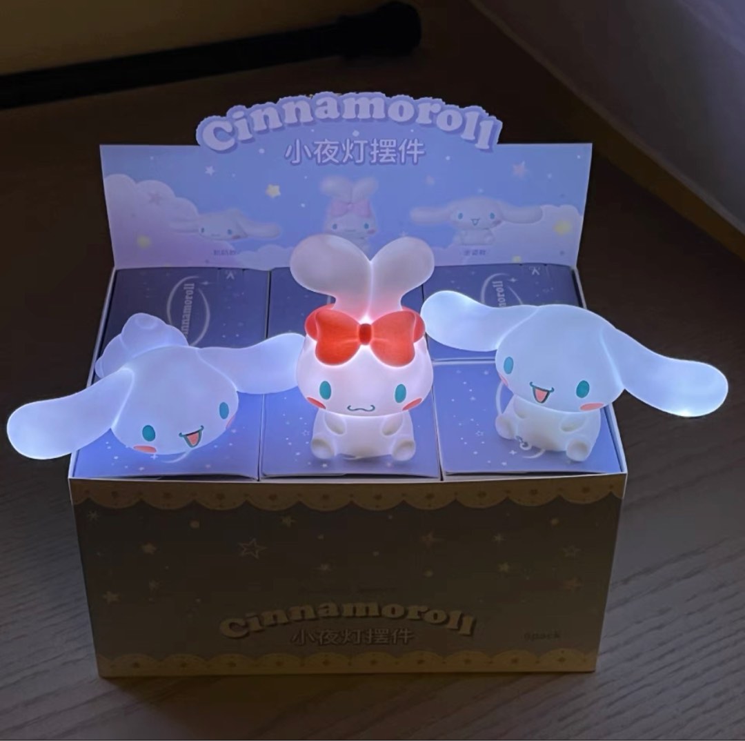 [po] cinnamoroll night light blind box (CAN CHOOSE VARIATION), Hobbies ...