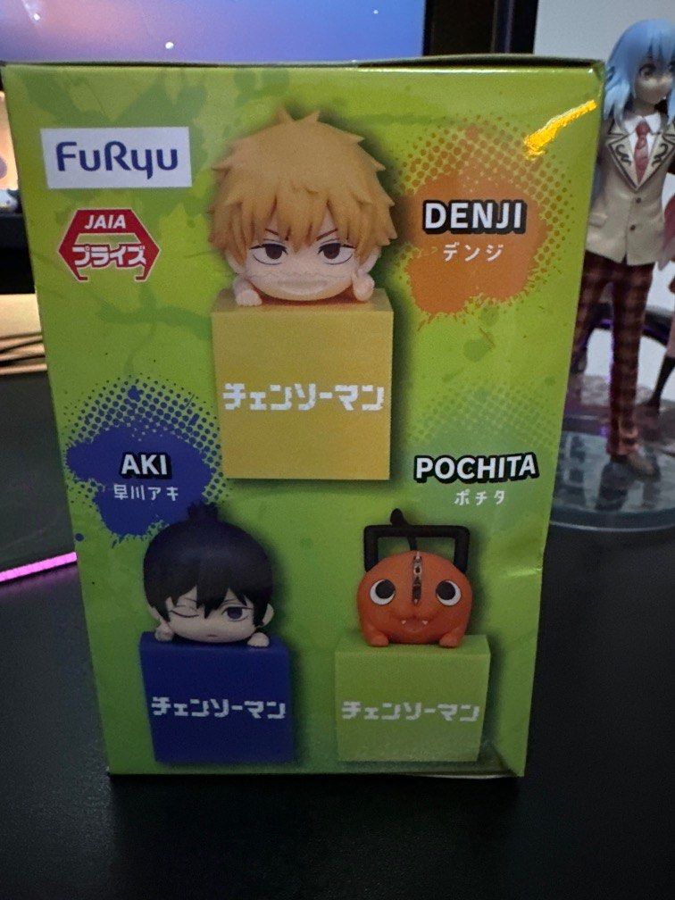 Pochita cube figure, Hobbies & Toys, Toys & Games on Carousell