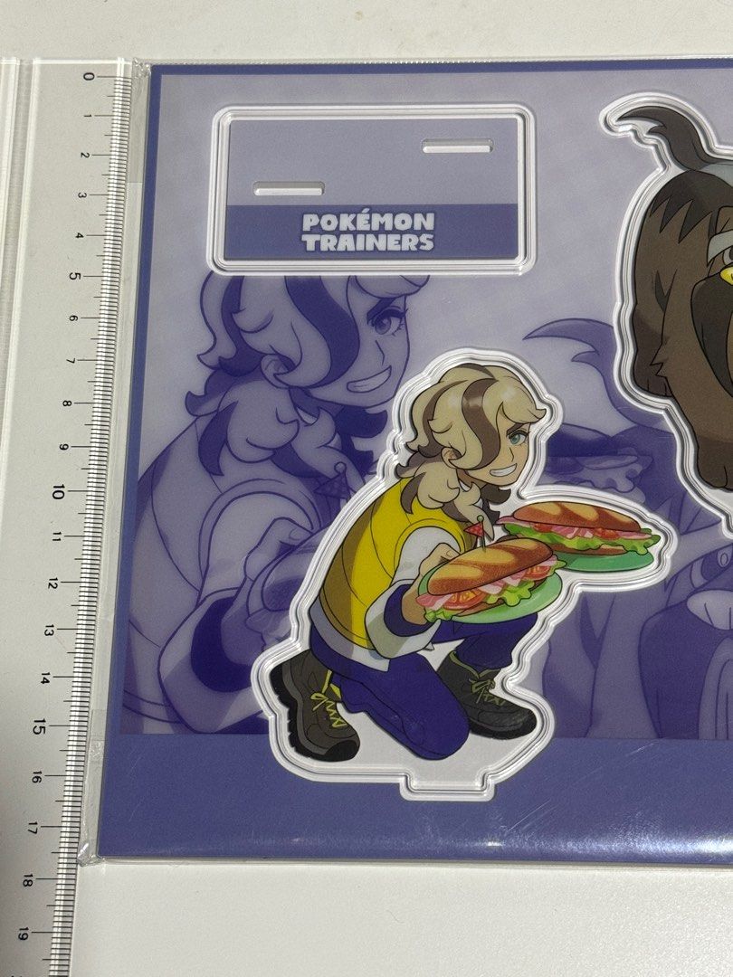 Pokemon Scarlet Violet - Arven Acrylic Standee and Sticker set, Hobbies ...