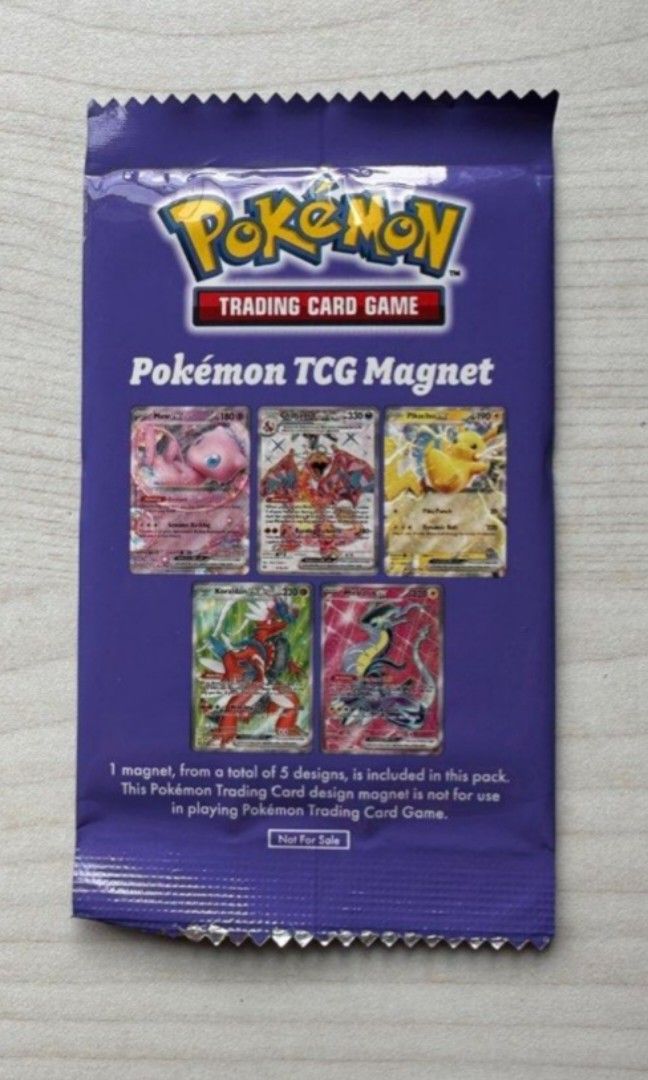 Pokemon TCG Magnet, Hobbies & Toys, Toys & Games on Carousell