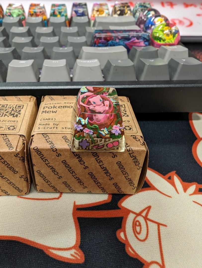 Pokémon Keycaps by S-Craft, Hobbies & Toys, Toys & Games on Carousell