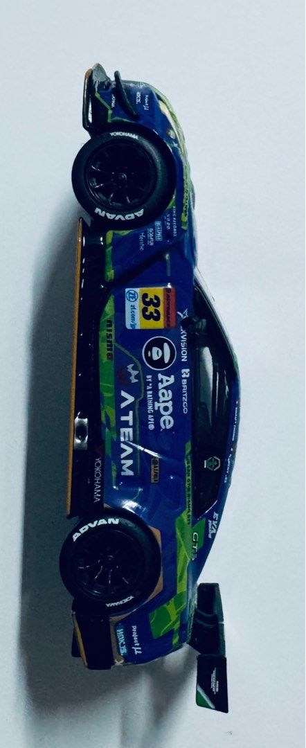 POP MINIGT GTR EVA 超福音 R35 AAPE 64車模 BAPE 初號機 1號機 模型車 figure, 興趣及遊戲, 玩具 ...