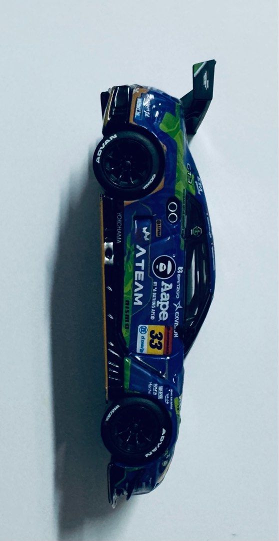 POP MINIGT GTR EVA 超福音 R35 AAPE 64車模 BAPE 初號機 1號機 模型車 figure, 興趣及遊戲, 玩具 ...