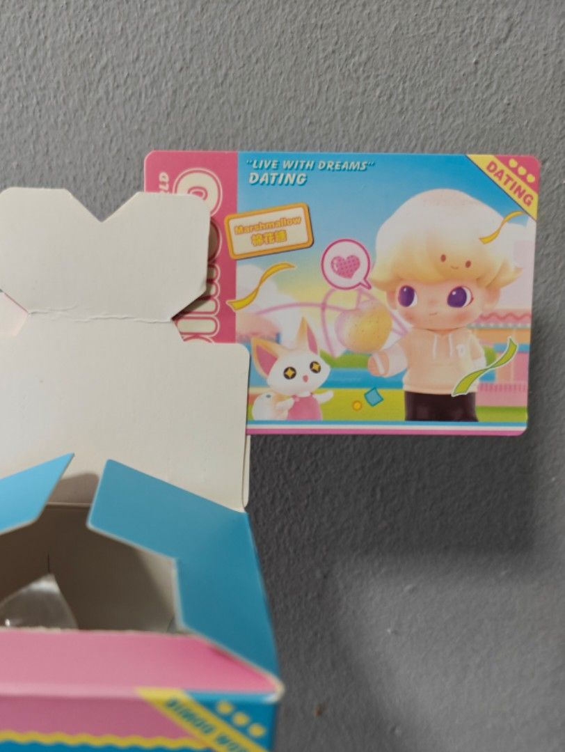 Popmart Dimoo Dating Marshmallow, Hobbies & Toys, Toys & Games on Carousell