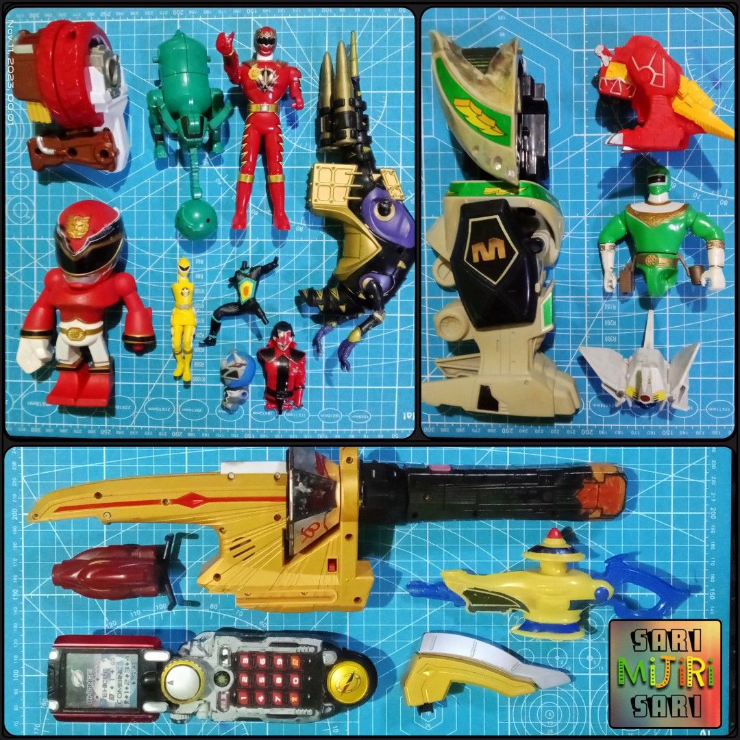 Power Ranger/Super Sentai Megaforce Abaranger Zeo Lupinger Dagwon Rider ...