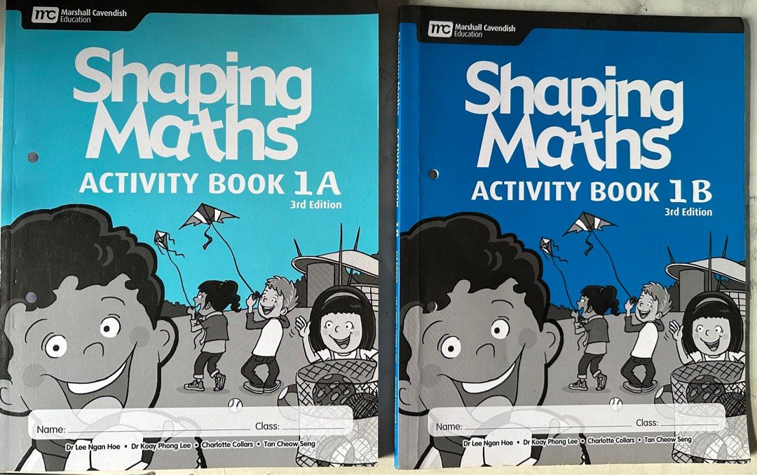 Primary 1 Maths Activity Book 1A 1B, story books, IKEA toy, Beacon school files , Everything ...