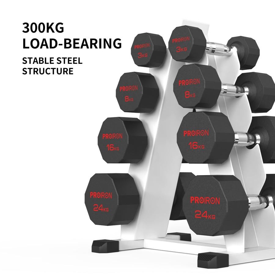 PROIRON DUMBBELL STAND - MAX 300KG LOAD, Sports Equipment, Exercise ...
