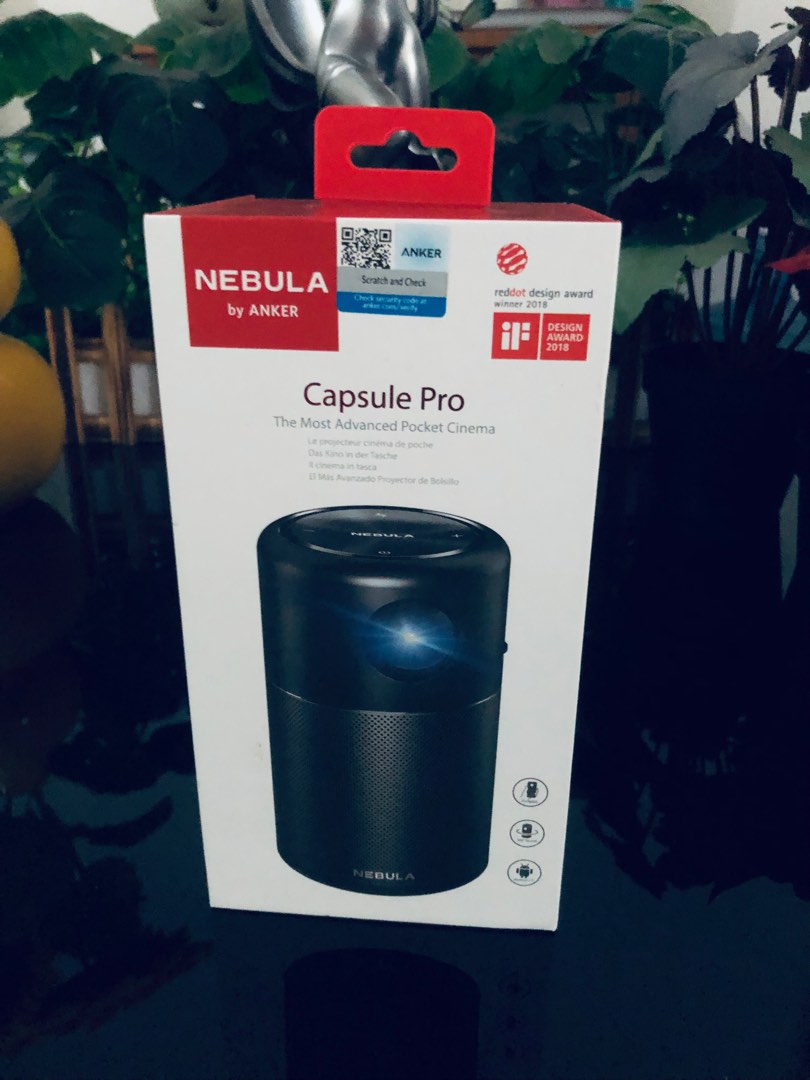 ANKER NEBULA Capsule Pro Portable Projector Excellent condition, TV ...