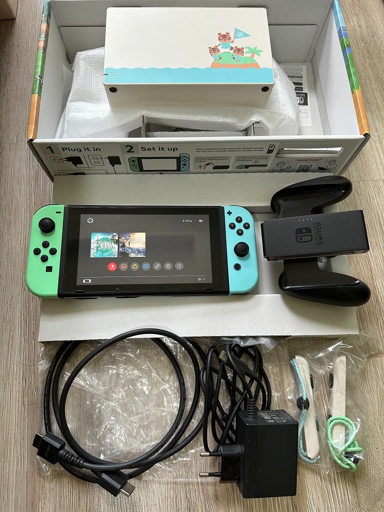 PROMOTION SALES ANIMAL CROSSING EDITION V2 FULL BOX SET Nintendo Switch ...