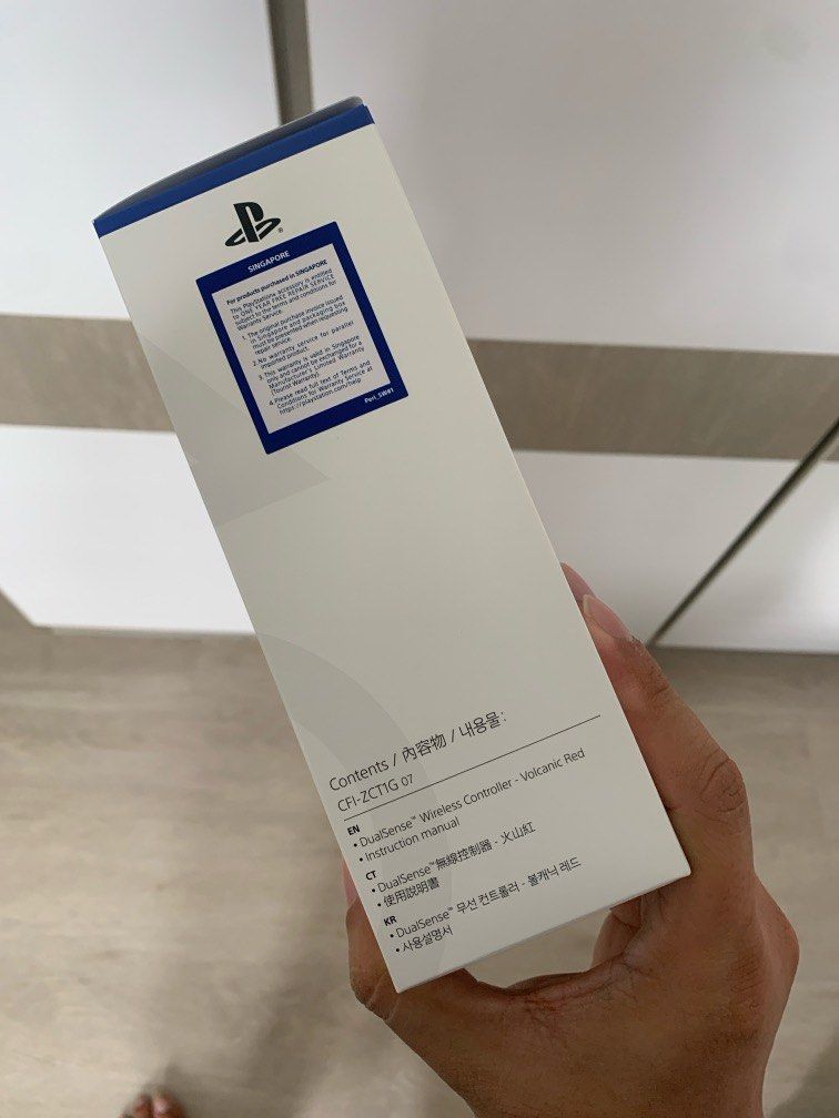 PS5 Controller Volcanic (Metallic) Red, Video Gaming, Gaming ...