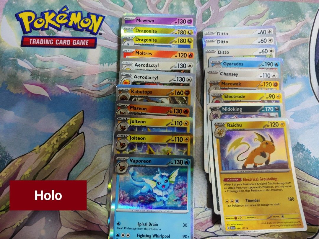 PTCG 151 singles, Hobbies & Toys, Toys & Games on Carousell
