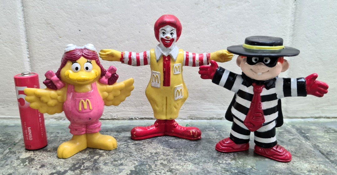 PVC COLLECTIBLE LOT - 1995 McDonalds Happy Meal Toy Series, Hobbies ...