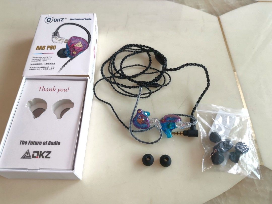 QKZ AK6 Pro IEM, Audio, Earphones on Carousell