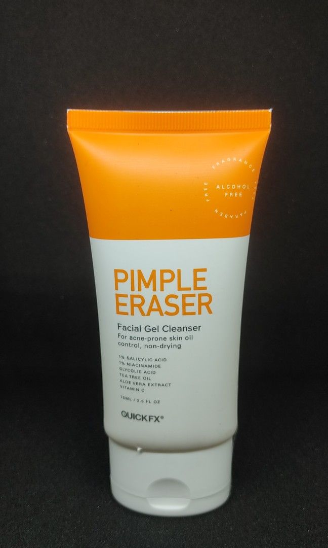 Quick Fix Pimple Eraser Facial Gel Cleanser, Beauty & Personal Care ...