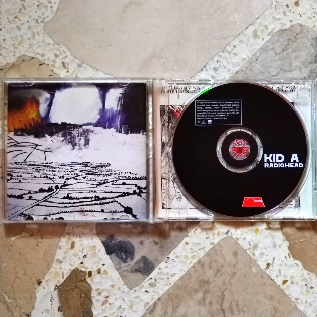 Radiohead - Kid A CD Album, Hobbies & Toys, Music & Media, CDs & DVDs ...