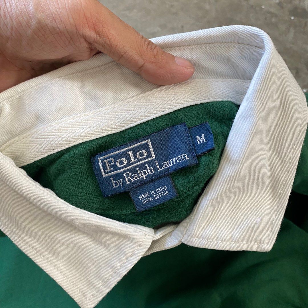 Ralph Lauren Sample Color Block L/S, Men's Fashion, Tops & Sets ...