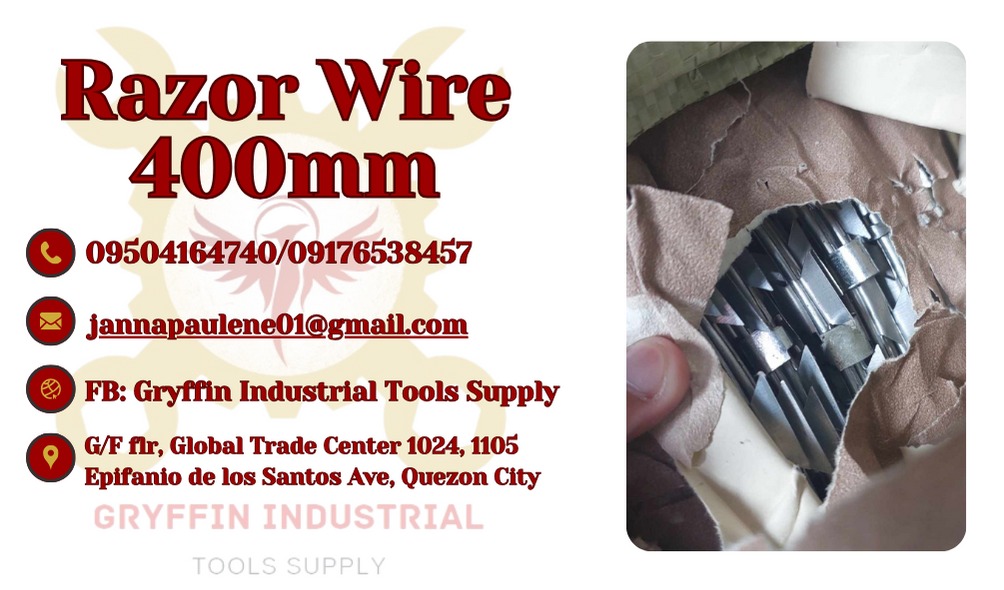 Razor Wire 400mm, Commercial & Industrial, Industrial Equipment on ...