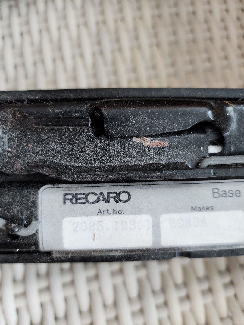 Recaro S2000 base frame seat rails, Car Accessories, Accessories on ...