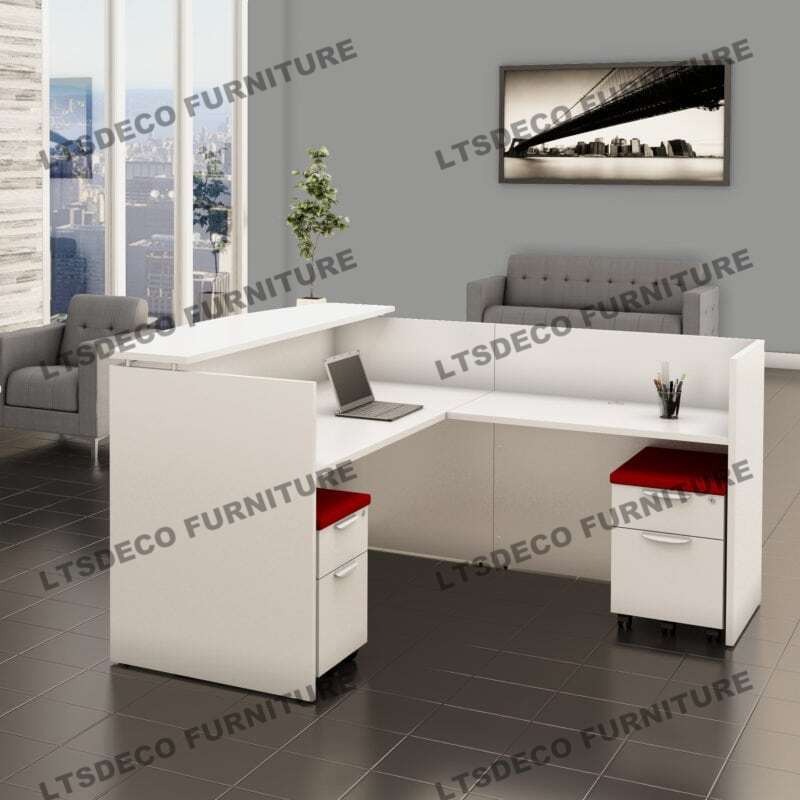RECEPTION TABLE OFFICE PARTITION, Furniture & Home Living, Office ...