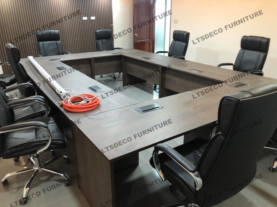 RECTANGULAR CONFERENCE TABLE OFFICE PARTITION FURNITURE, Furniture ...