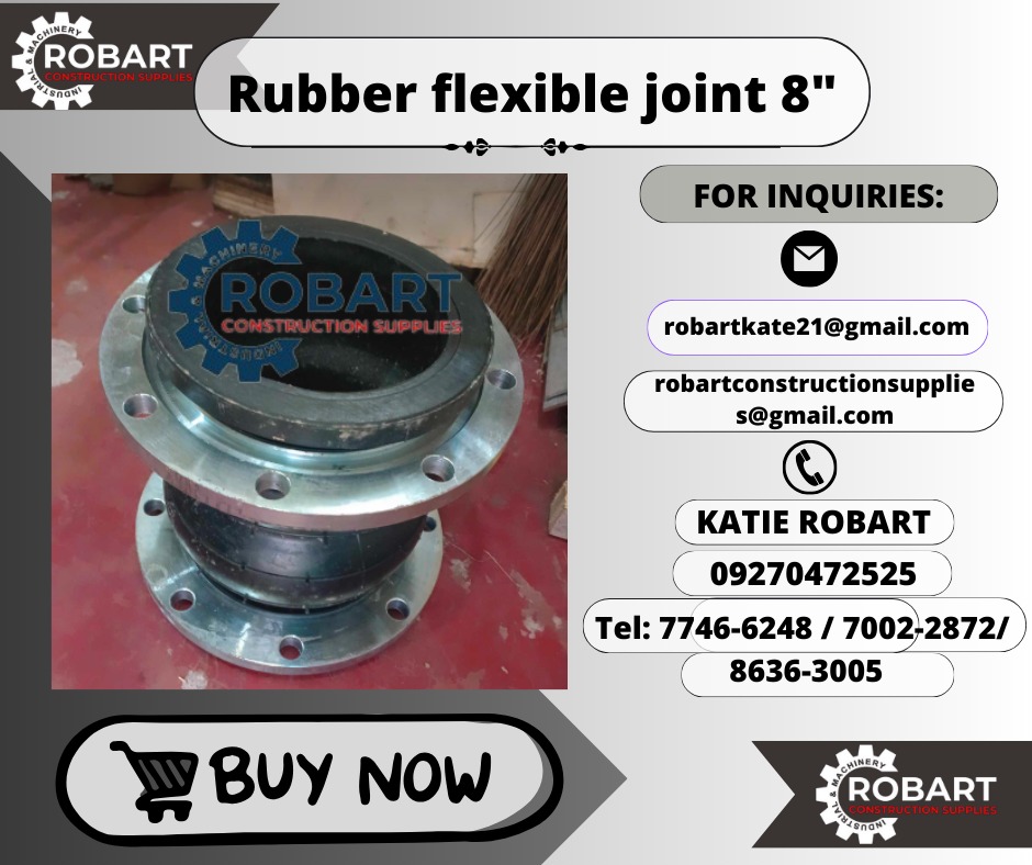 RUBBER FLEXIBLE JOINT, Commercial & Industrial, Construction Tools ...