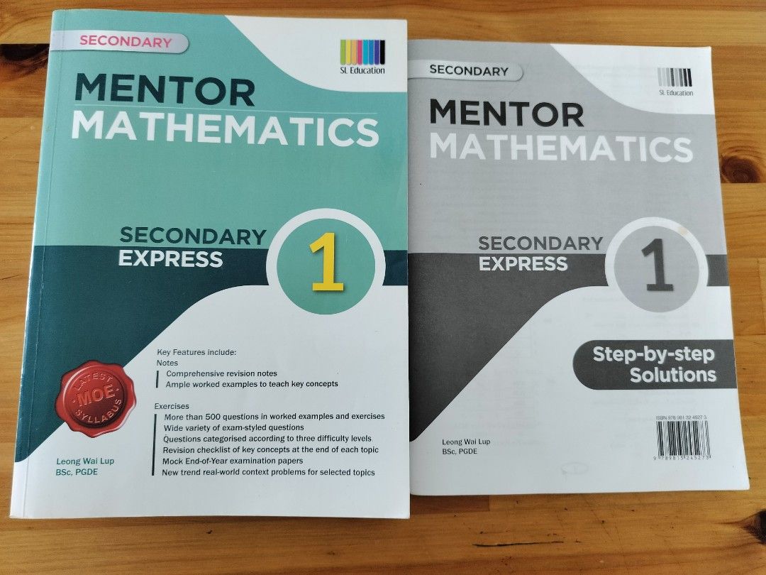 S1 Math Mentor, Hobbies & Toys, Books & Magazines, Assessment Books on ...